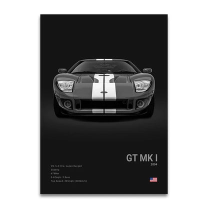 Ford GT MK 1 Ford GT MK 1 – CarPosters